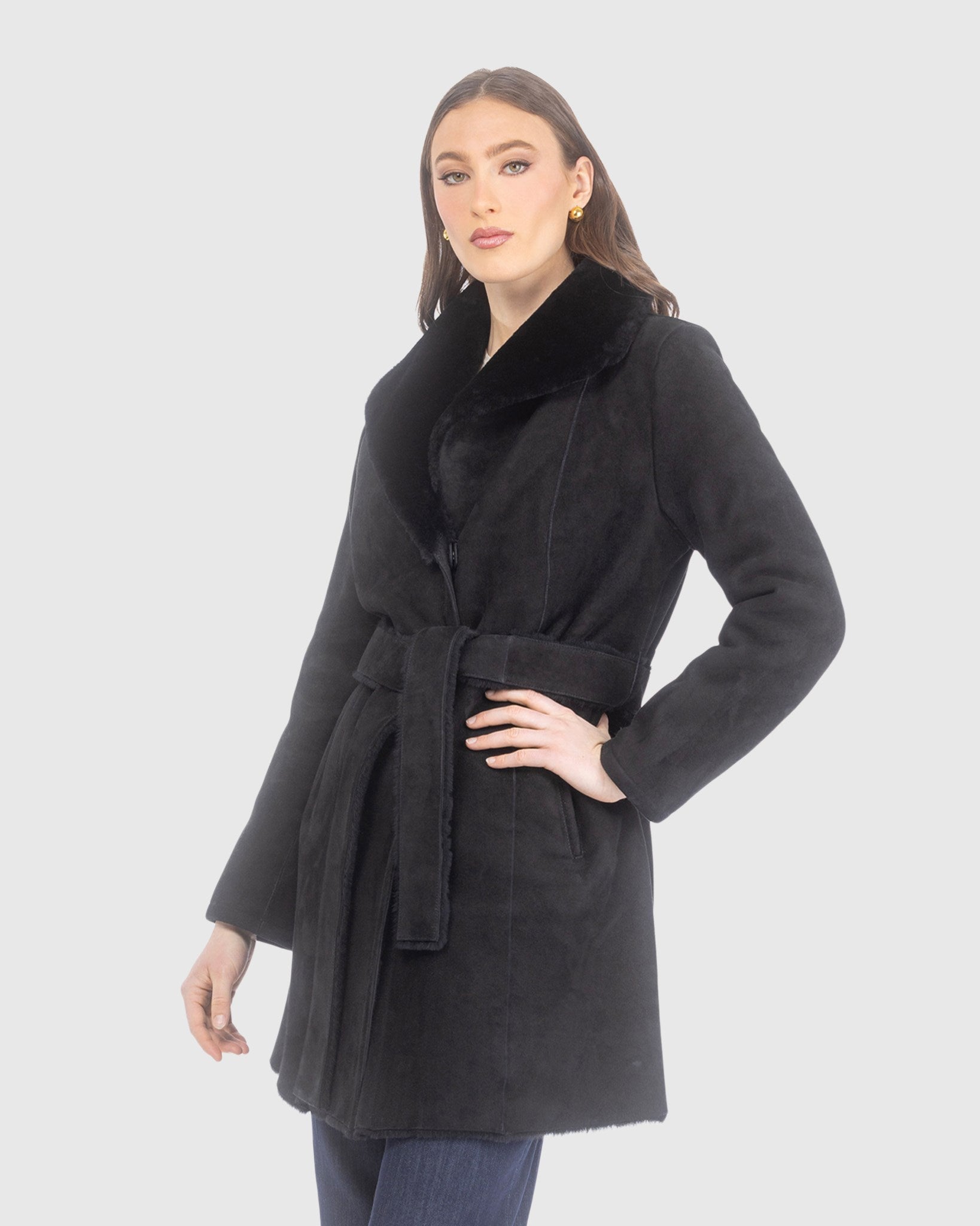 Merino Shearling Lamb Stroller, Belt