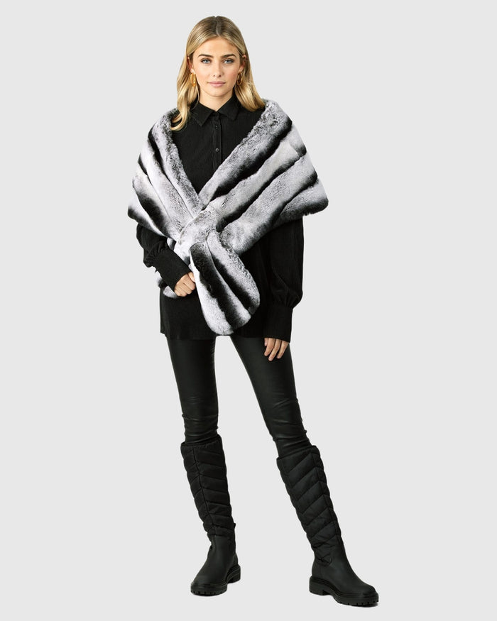 Pull Through Rex Rabbit Stole