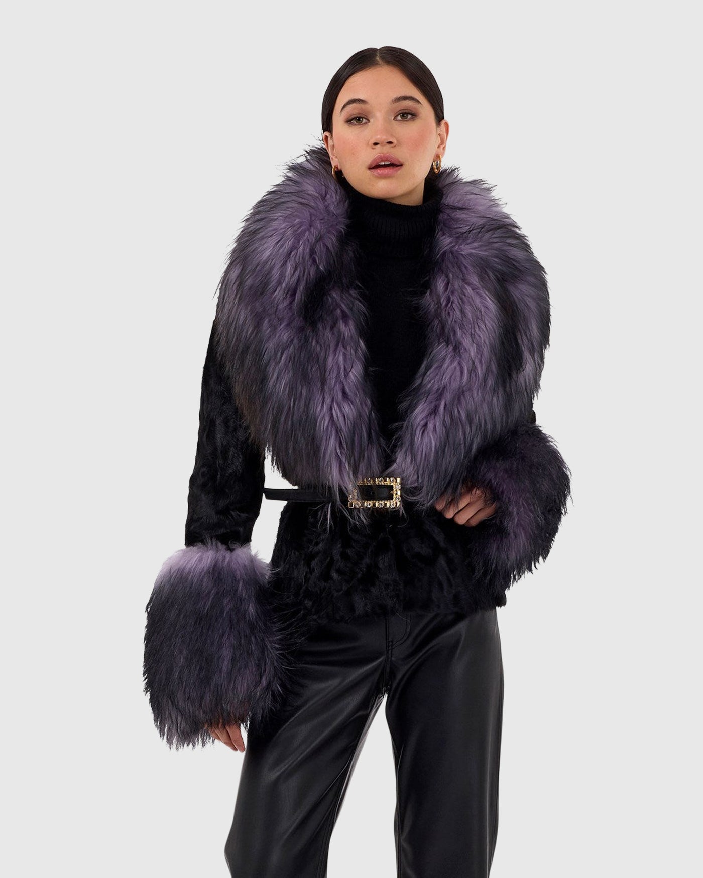 Select Lamb Jacket with Select Goat Collar & Cuffs