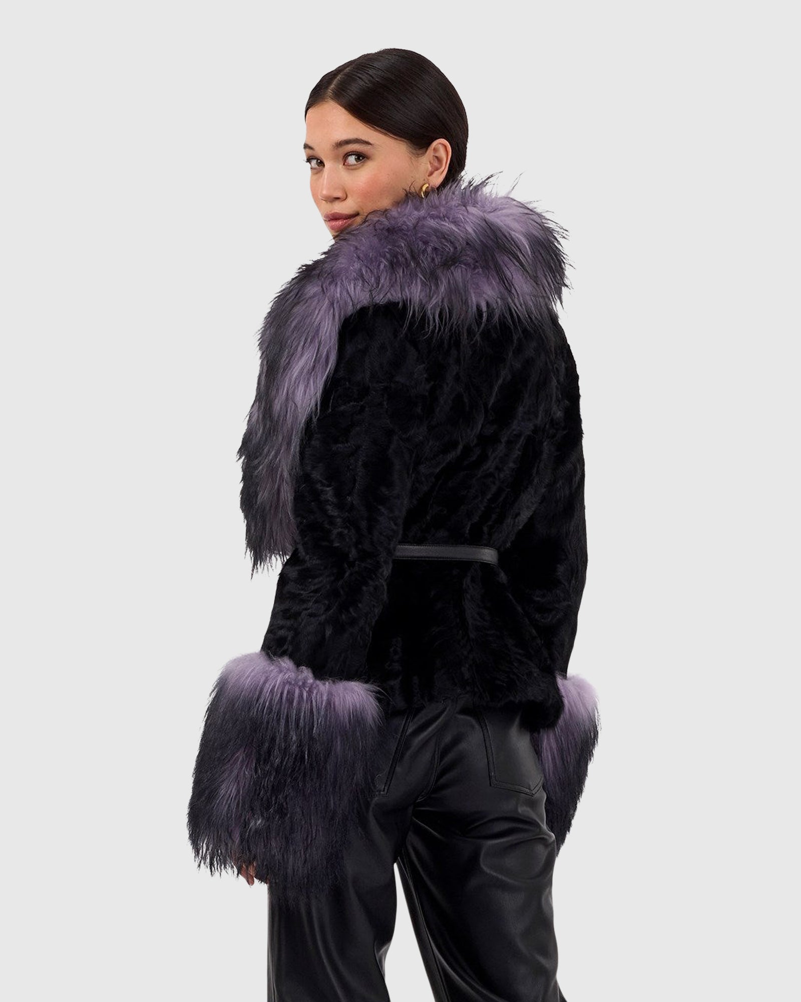 Select Lamb Jacket with Select Goat Collar & Cuffs